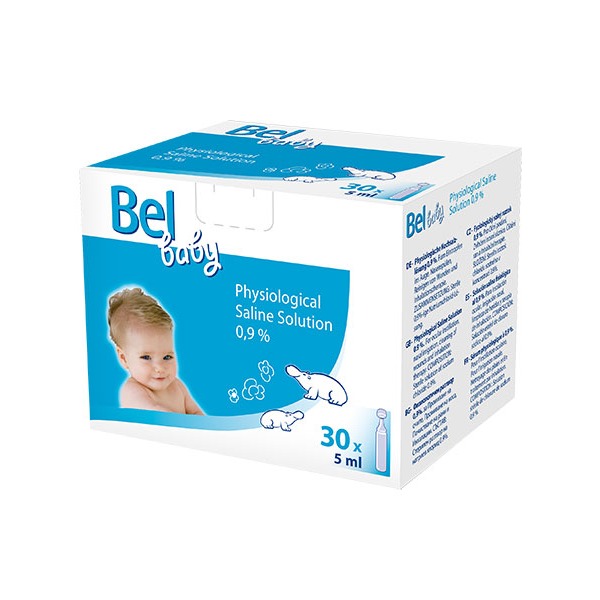 Hartmann Bel Baby Физиологичен разтвор 0,9% 5 ml x30 броя - Аптеки 36.6