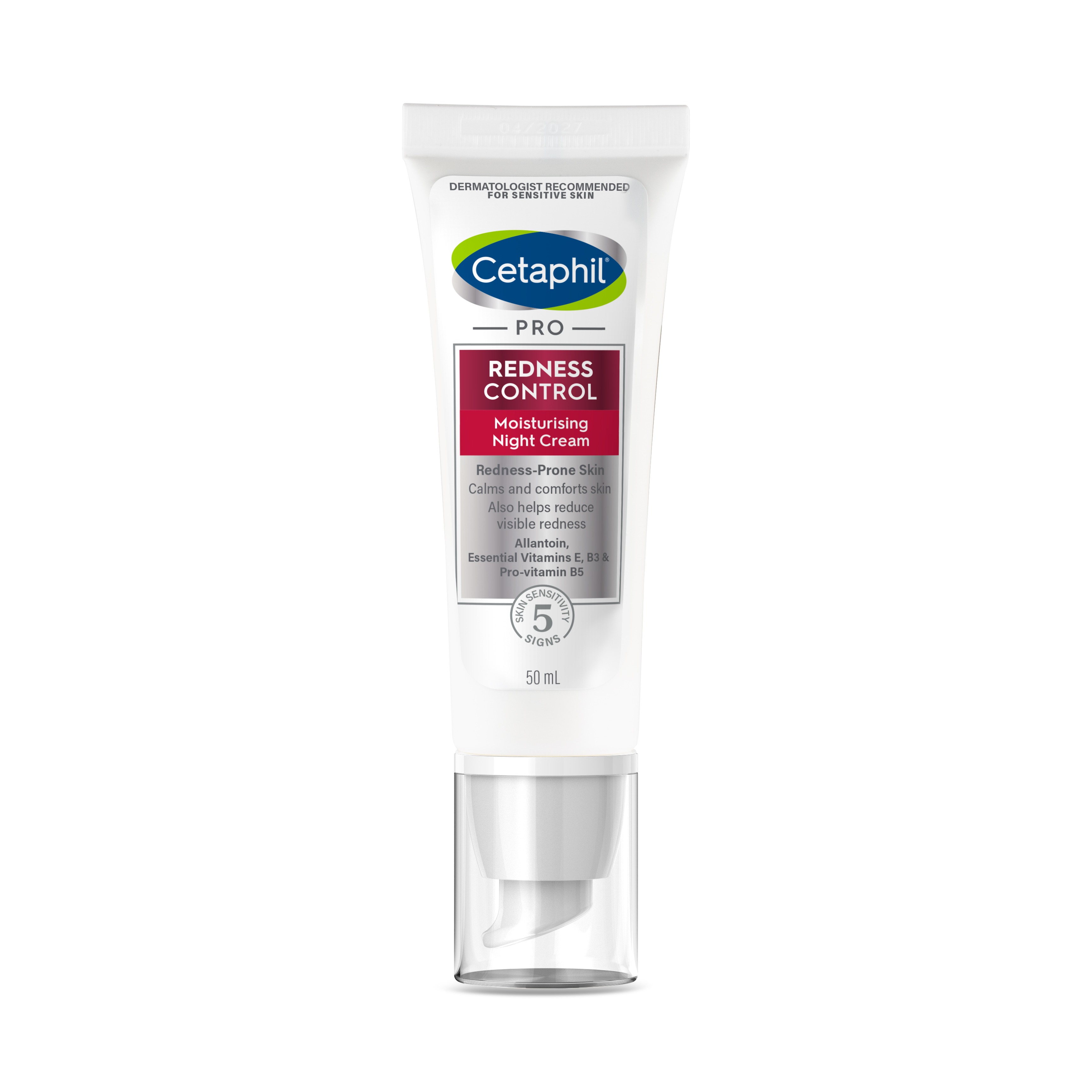 Cetaphil Pro Redness Control Хидратиращ нощен крем за лице за кожа ...