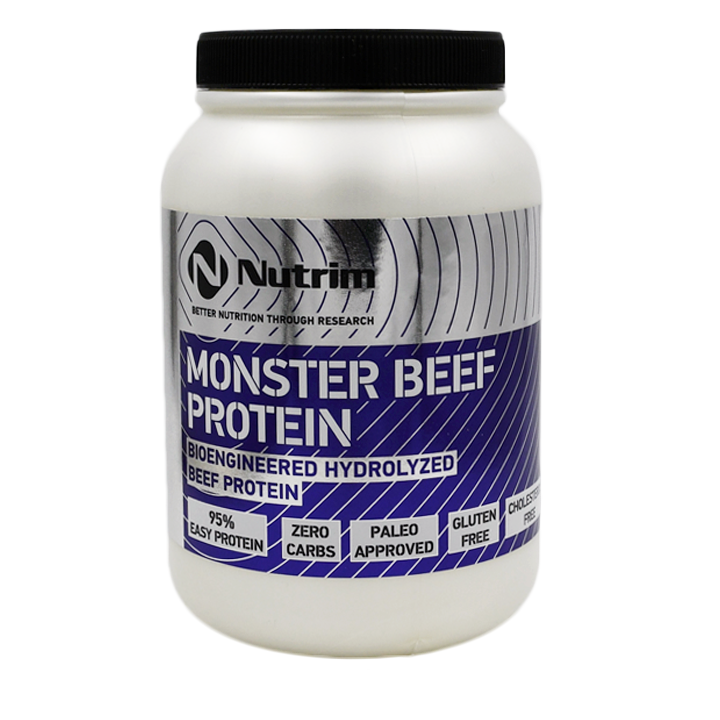 Nutrim Monster Beef Хидролизиран телешки протеин с вкус на шоколад 500 ...